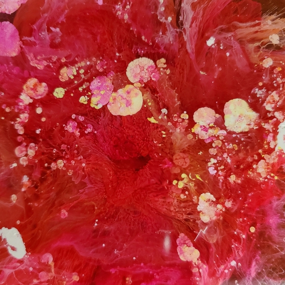 Sparkle by Melanie | Dining | 2 Pack Handmade Diamond Edge Ink Swirl ...